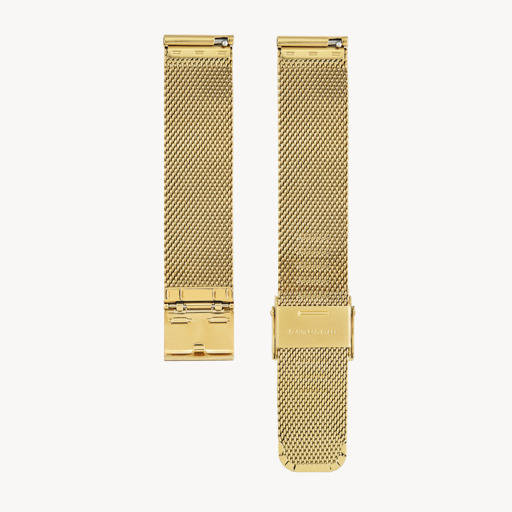Strap - Mesh - Gold – Nacre